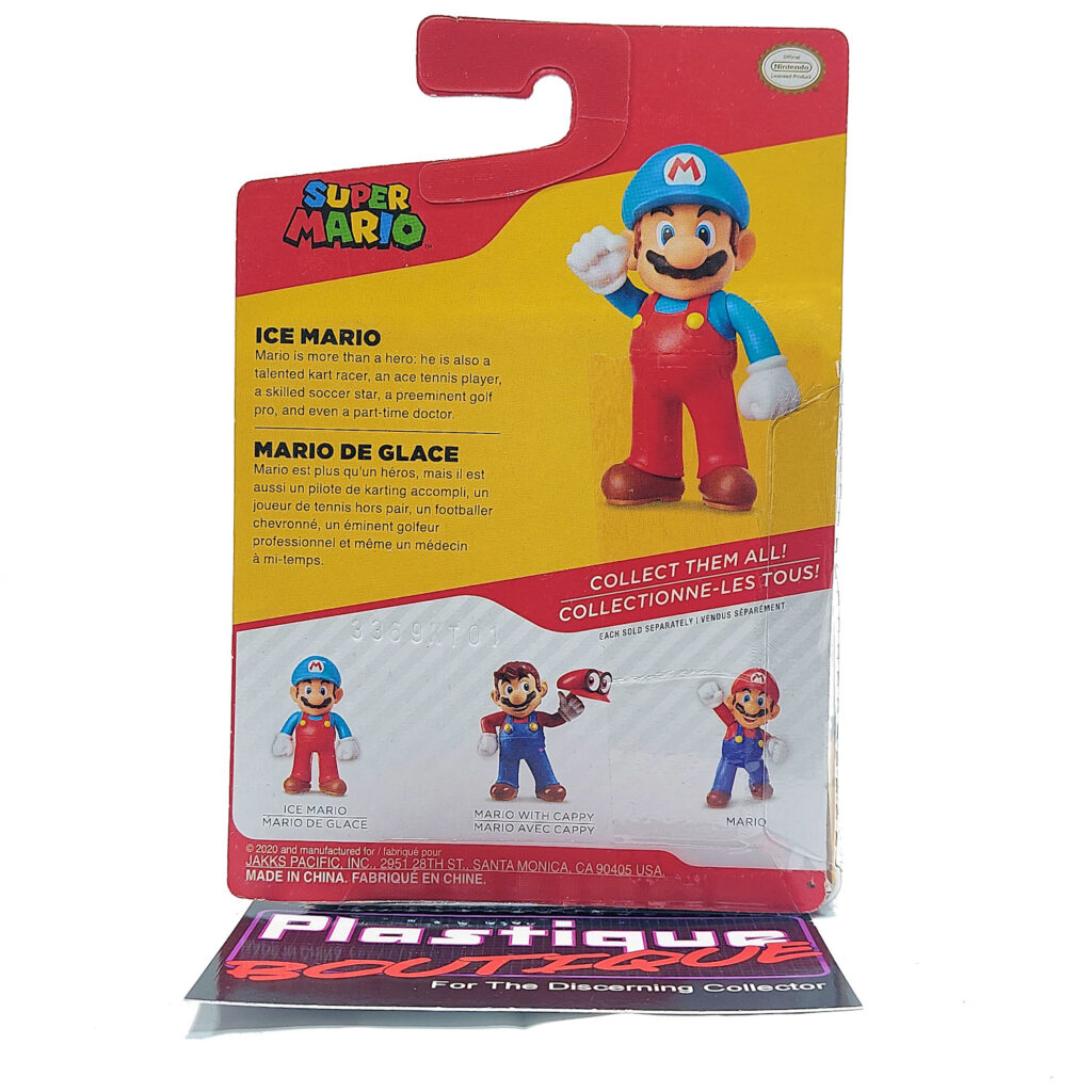 World Of Nintendo Super Mario Brothers: Ice Mario (Raised Fist) *Sealed ...
