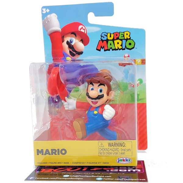 JAKKS Pacific Super Mario Brothers: Mario (Tipping Hat) *Sealed* – The ...