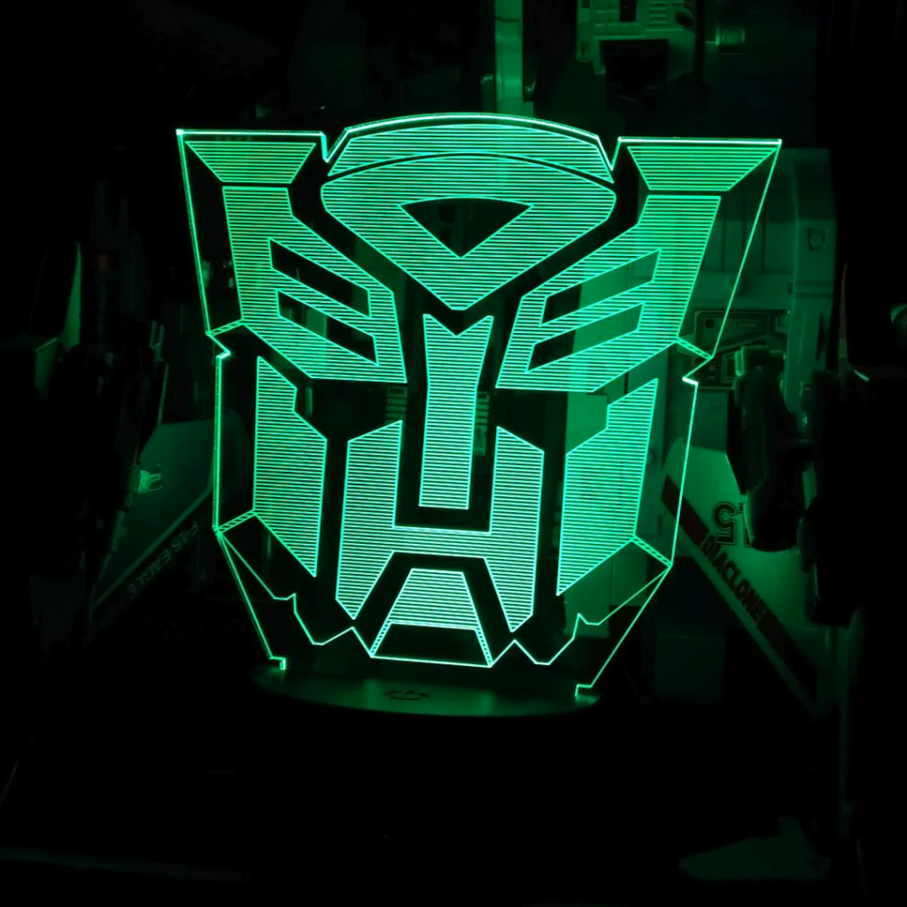 LED 3D Acrylic Sign: Transformers G1 Autobot Logo *No Box* – The ...