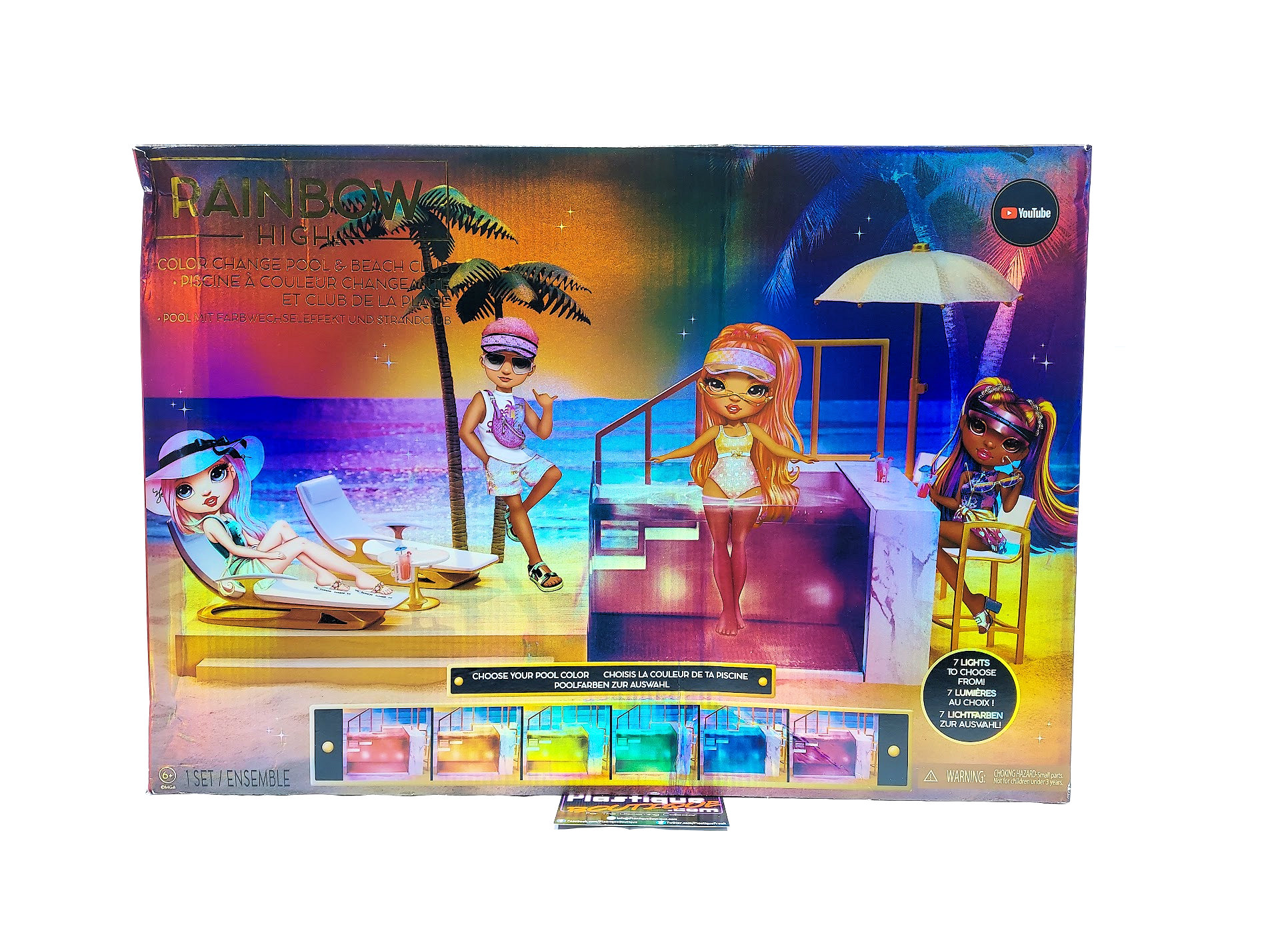 Rainbow High: Color Change Pool & Beach Club *Sealed* – The Plastique ...