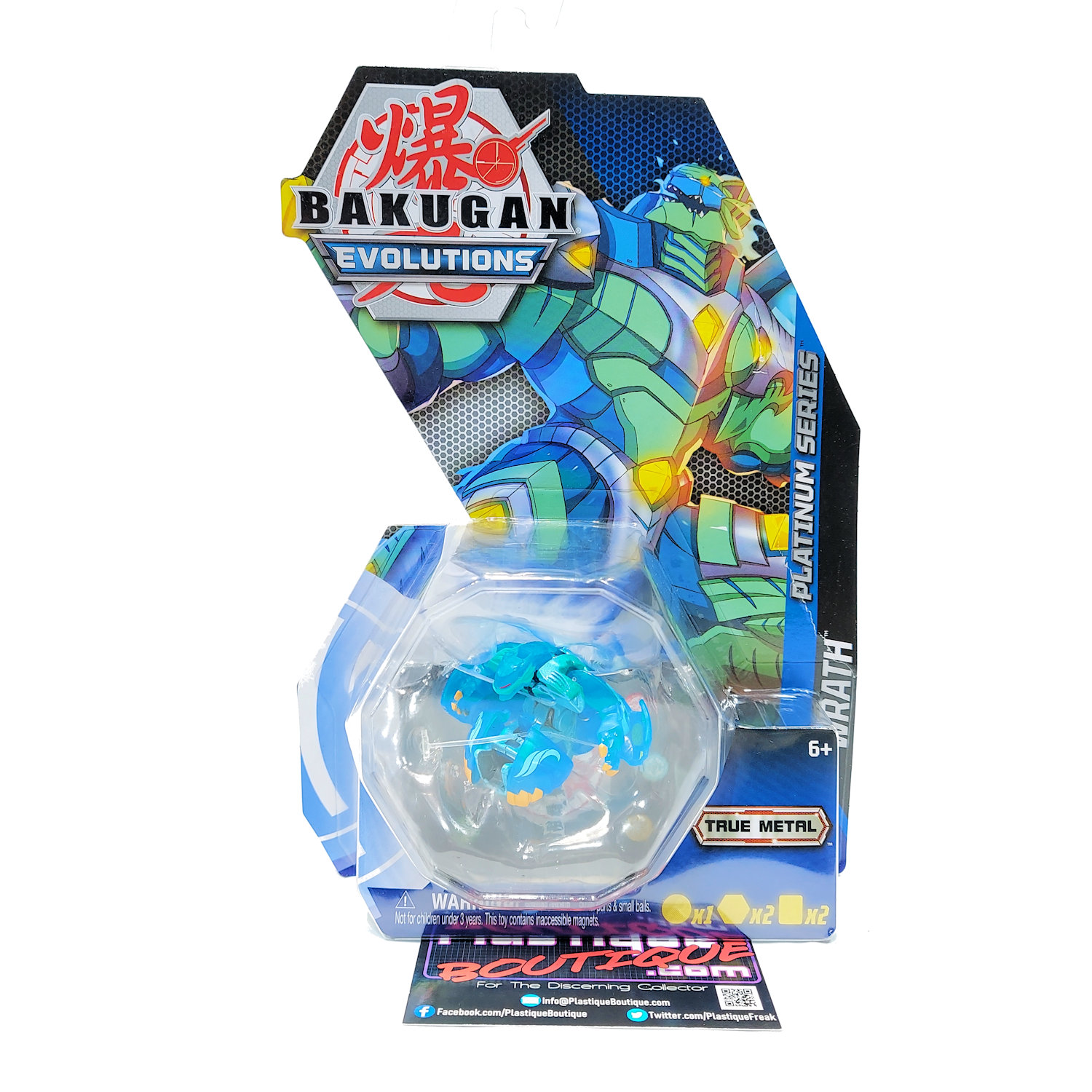 Bakugan Evolutions Platinum Series: Wrath *Sealed* – The Plastique Boutique