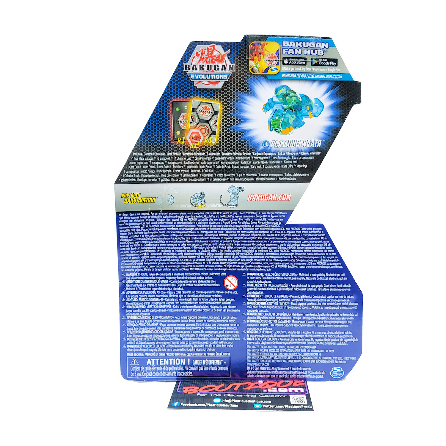 Bakugan Evolutions Platinum Series: Wrath *Sealed* – The Plastique Boutique