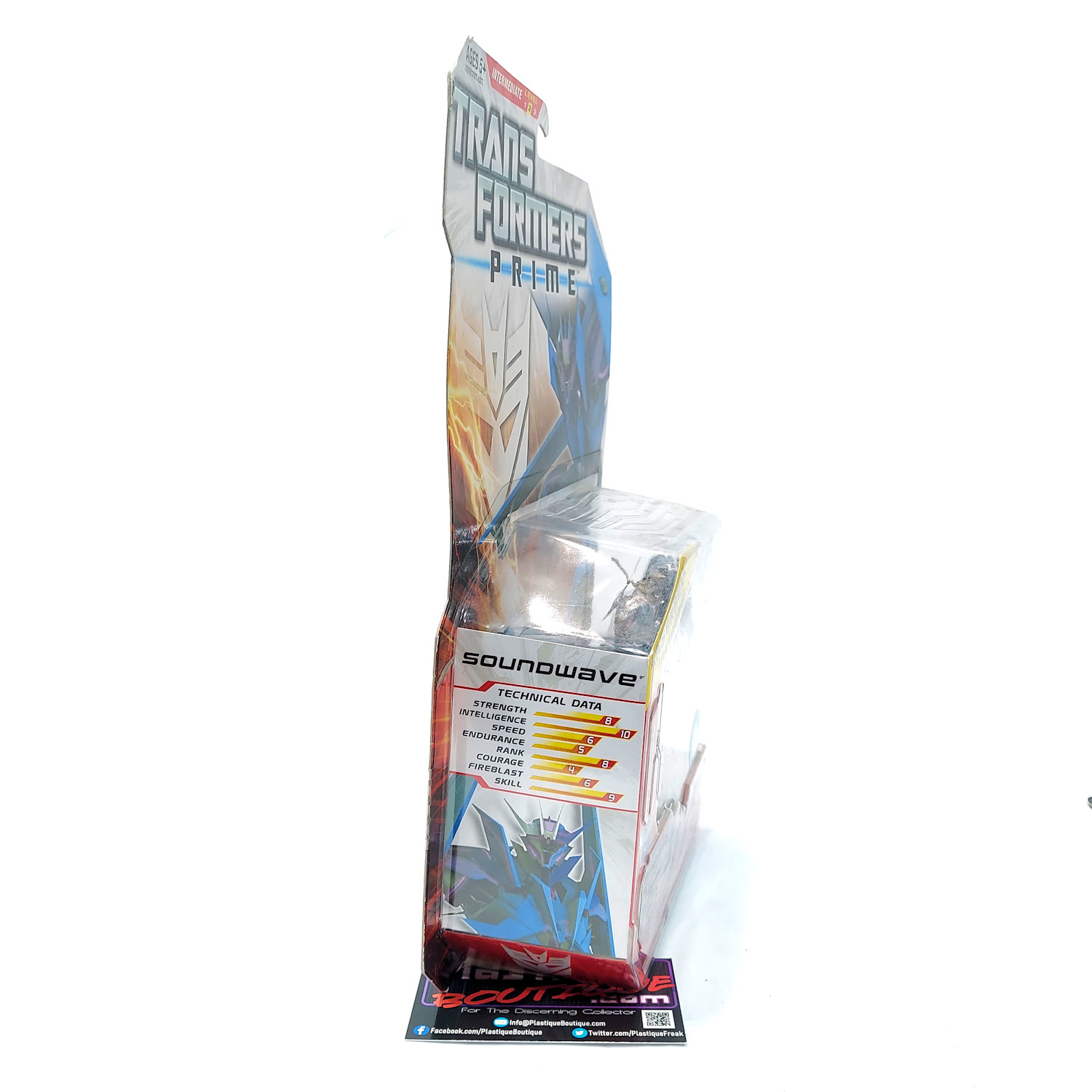 Transformers Prime: Deluxe Soundwave & Laserbeak *Sealed* – The ...