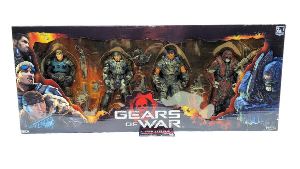 NECA Gears Of War: Damon Baird, Marcus Fenix, Dominic Santiago ...
