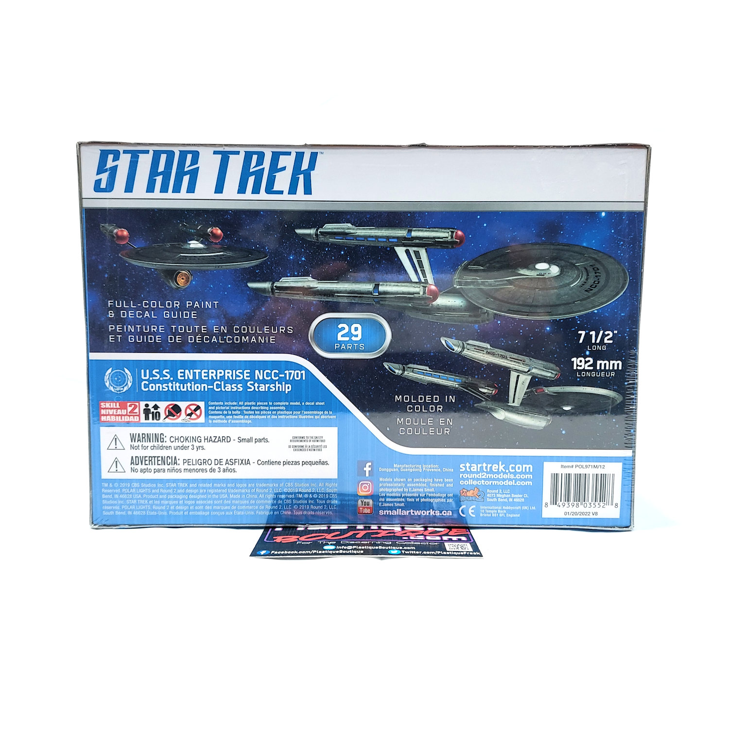 Polar Lights: Star Trek Discovery U.S.S. Enterprise NCC-1701 Model Kit ... Polar Lights: Star Trek Discovery U.S.S. Enterprise NCC-1701 Model Kit ...