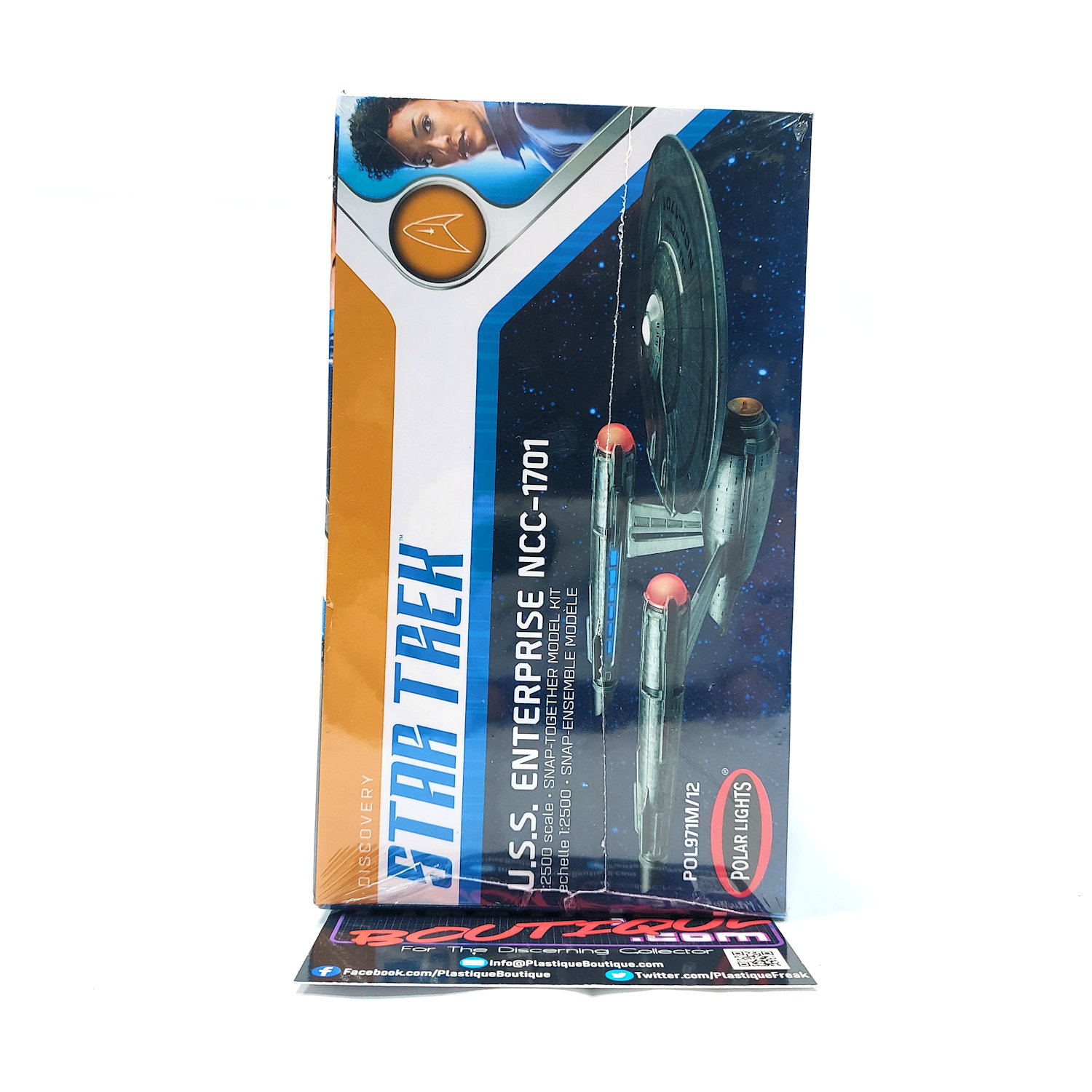 Polar Lights: Star Trek Discovery U.S.S. Enterprise NCC-1701 Model Kit ... Polar Lights: Star Trek Discovery U.S.S. Enterprise NCC-1701 Model Kit ...