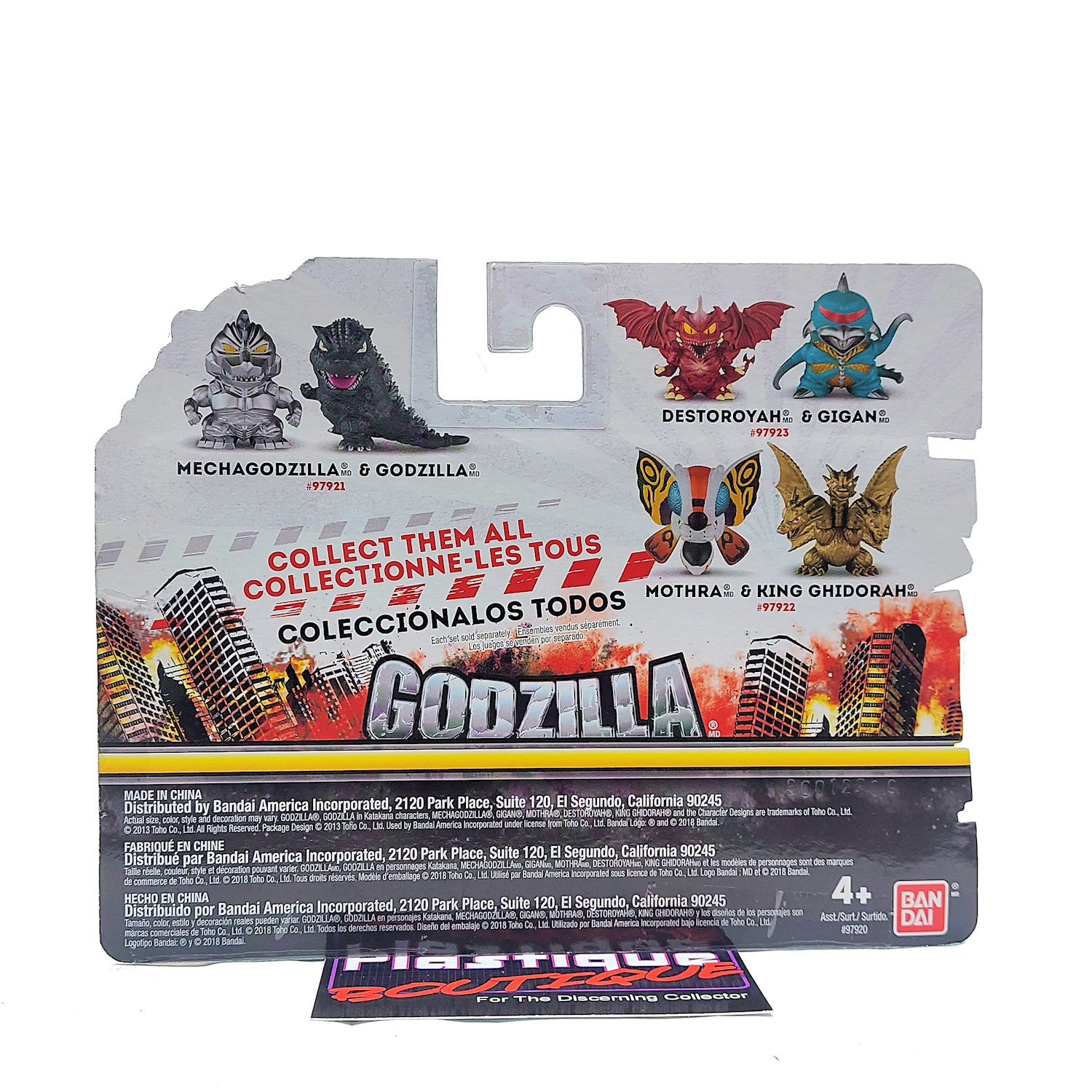 Godzilla Mini Monsters: Destroyah & Gigan *Sealed* – The Plastique Boutique