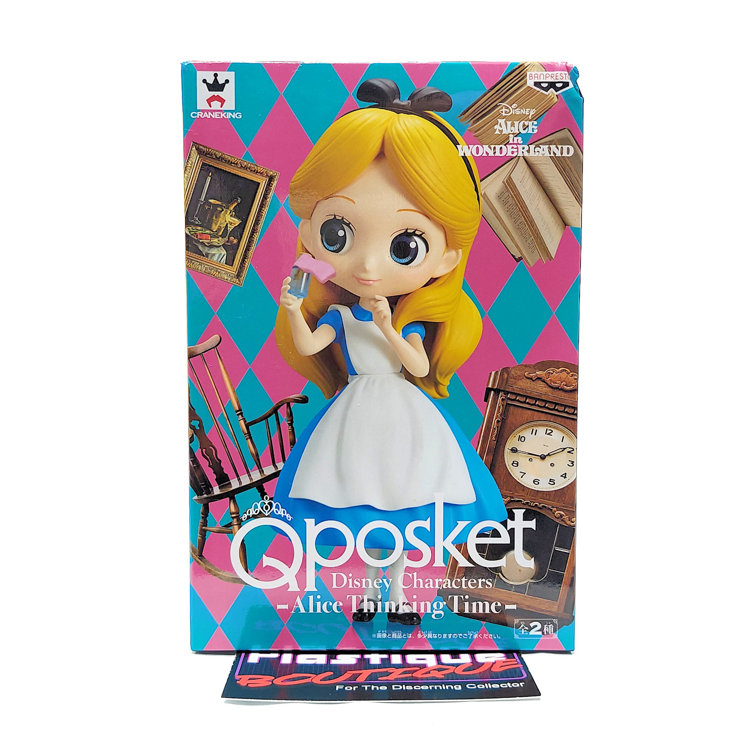 QPosket Stories Disney Characters: Thinking Time Alice (Type A) *Sealed ...